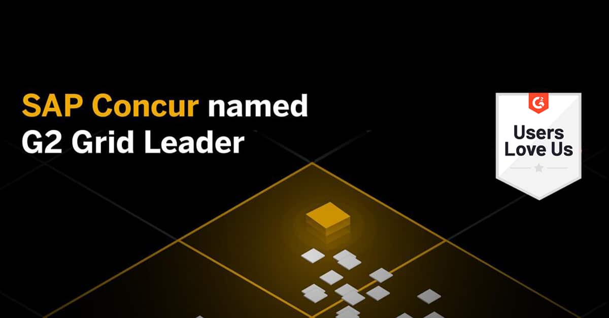 Hear Why SAP Concur Solutions Are G2 Leaders for Travel, Expense, and ...