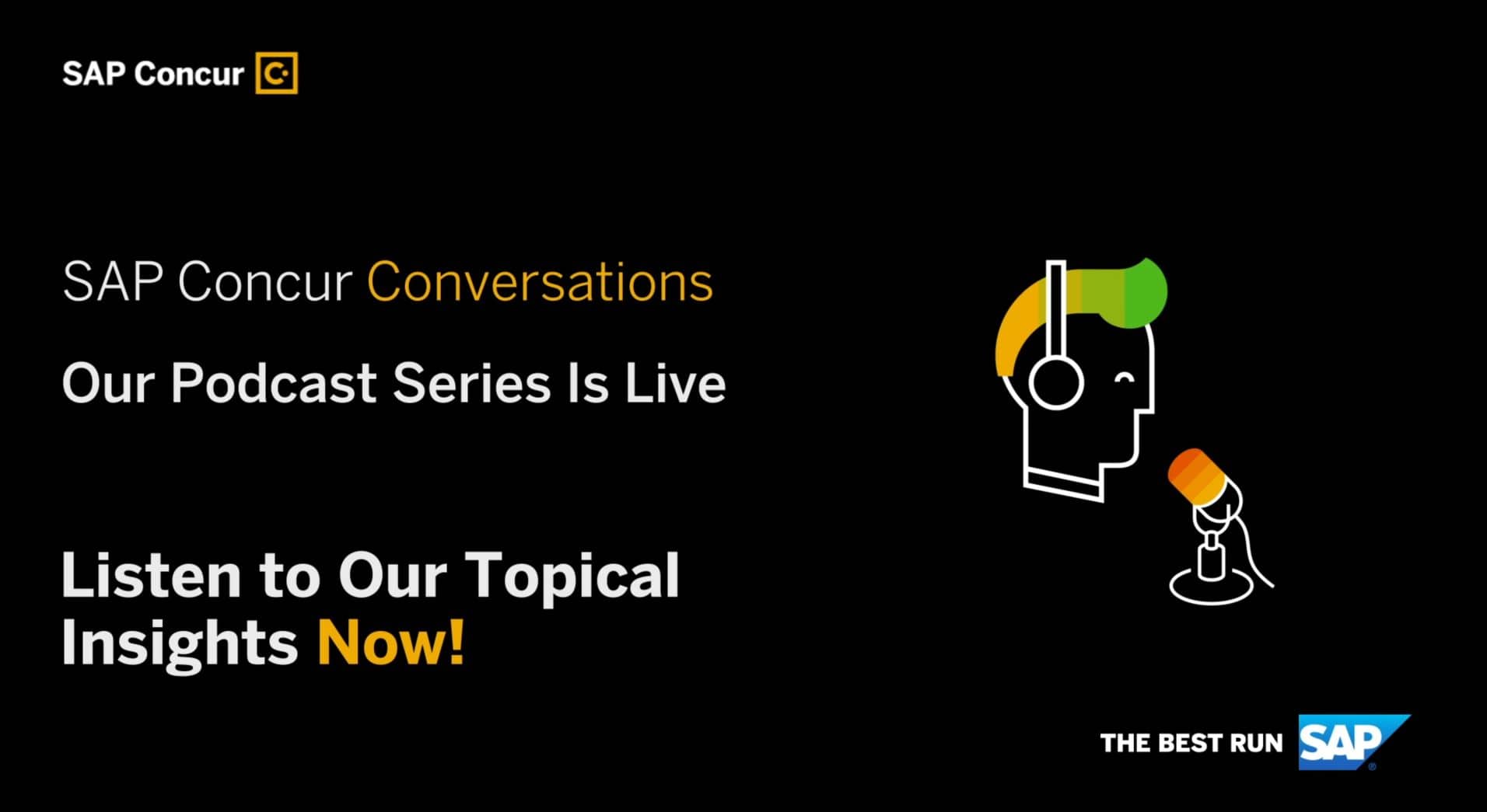 Introducing the SAP Concur Conversations Podcast | SAP Concur UK